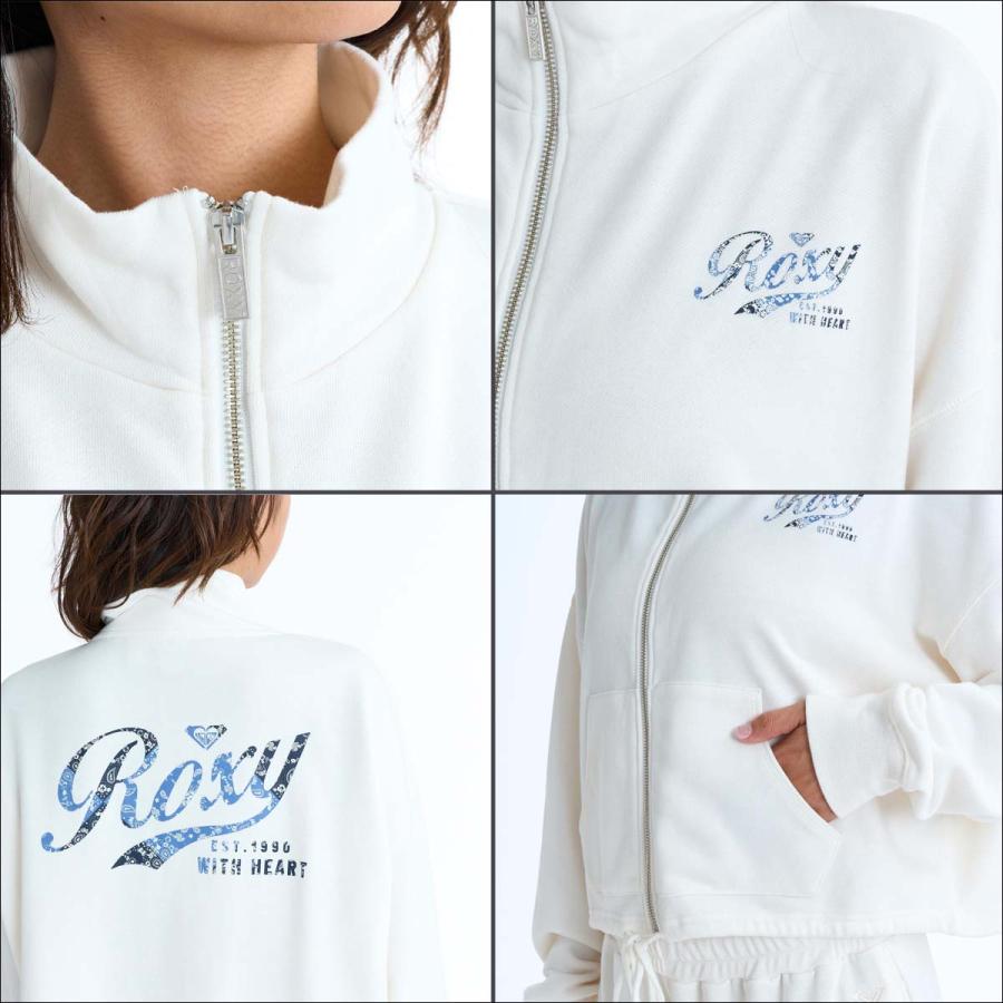 ROXY（ロキシー） 26 SS ROXY パーカー ジッパー ジップ付 クロップド丈 ポケット 大人用 サーフィン レディース ROXY ...