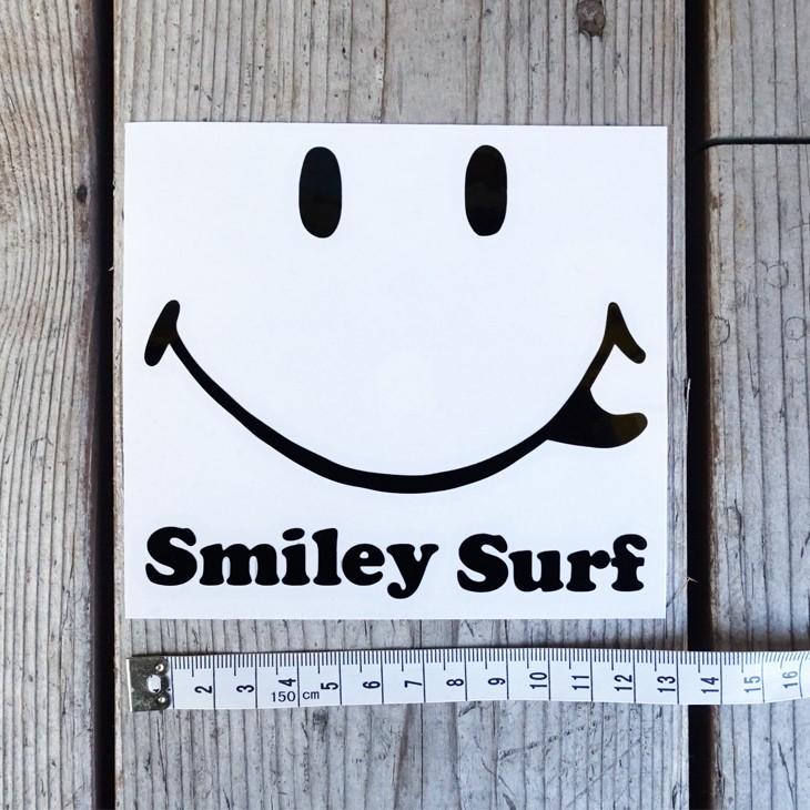 Smiley Surf スマイリーサーフ シンプルサーフフェイス ステッカー ラージ カッティングステッカー Simple Face 品番SS ...