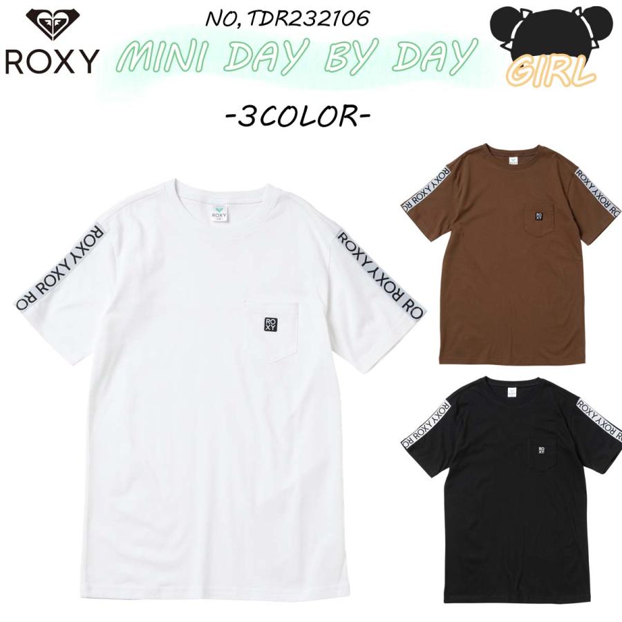 ROXY 23 HS ロキシー Tシャツ MINI DAY BY 半袖 アウトドア キッズ ガール TDR232106 日本正規品 ...