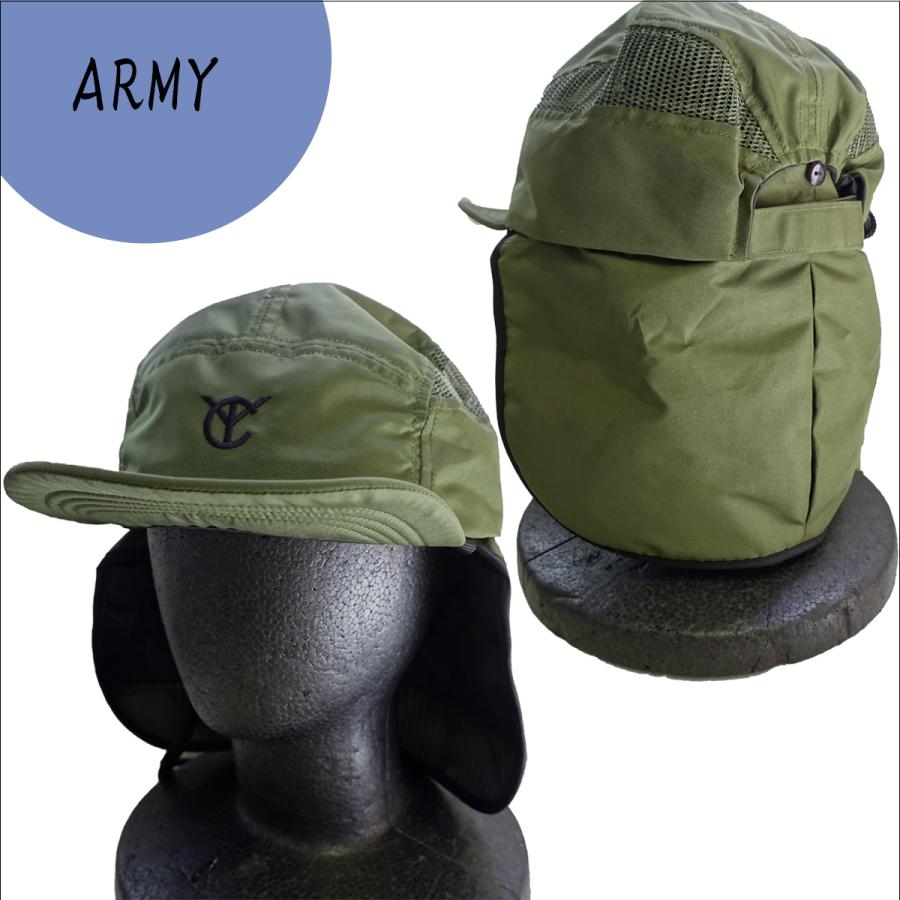 FCS YOSHIDA CAPS サーフキャップ 7way soft brim army Japan jet cap 帽子 サーフィン マリン ...