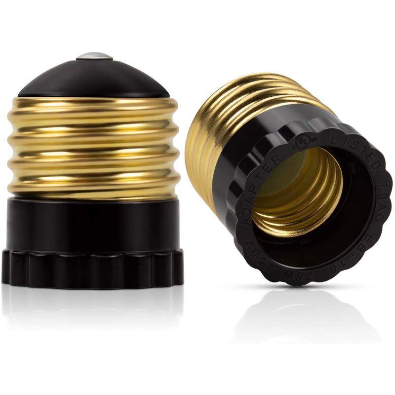 DiCUNO E26→E17口金変換アダプタ 変換ソケット ベークライト 電球ソケット 2個入 : ストレージリク - 通販 - Yahoo!ショッピング