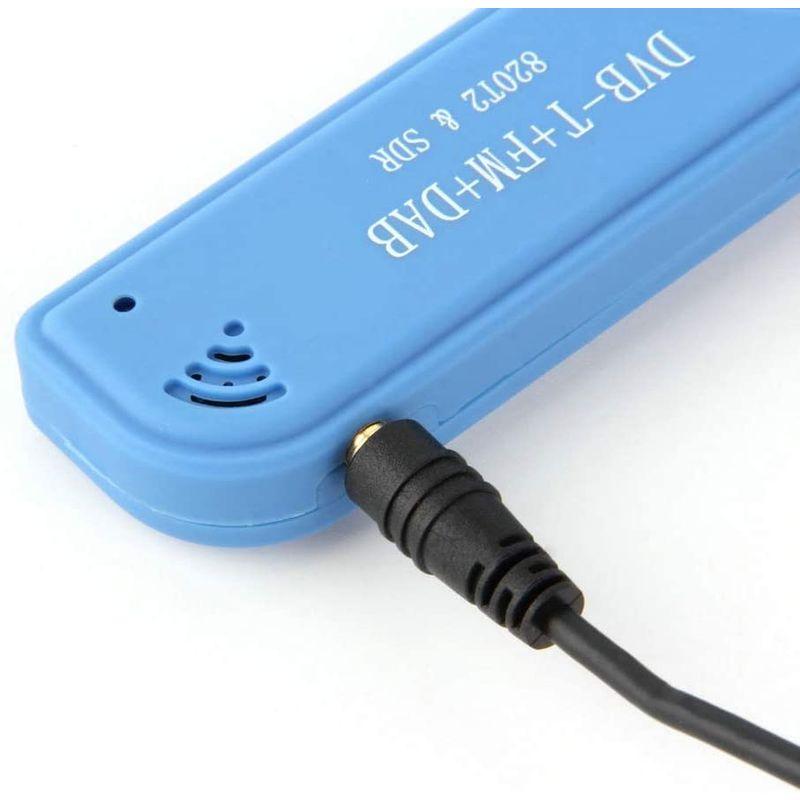 DVB-T+FM+DAB HDTV チューナードングル＋アンテナセット USB2.0接続 DVB-T受信機 820T2&SDR TV/ラジオ ...