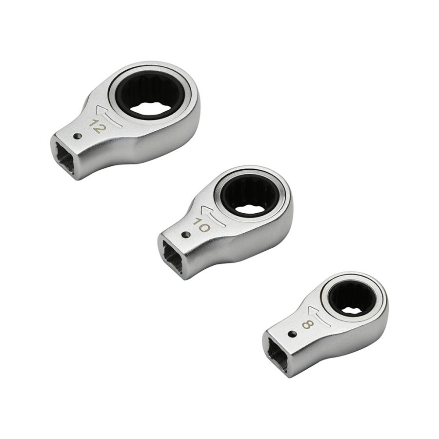 メガネラチェットヘッドセット 3ピース 差込角1/4"(6.3mm) STRAIGHT/11-3710 (STRAIGHT/ストレート) : 整備工具のストレート - 通販 - Yahoo ...