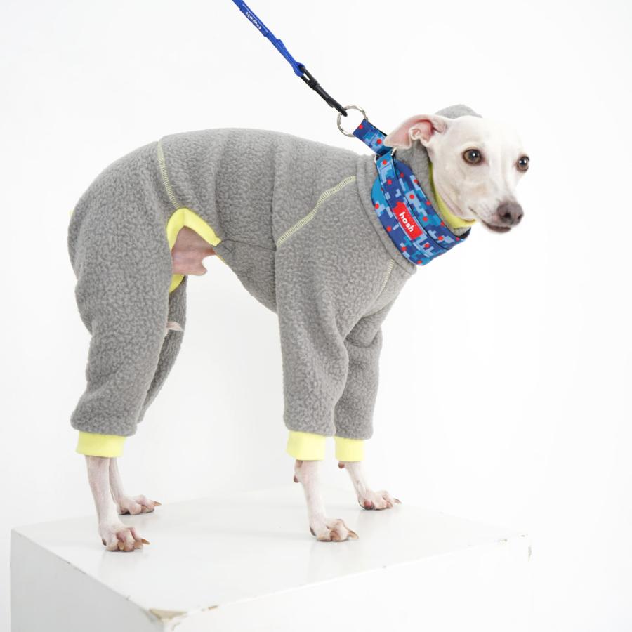 hosh イタグレ ミニピン カモ ドット 柄 チョーク型 ドッグカラー メッシュ 犬 首輪 インポート ドッグウェア 海外ブランド ブルー レッド Camo Collar Dot : SS ...