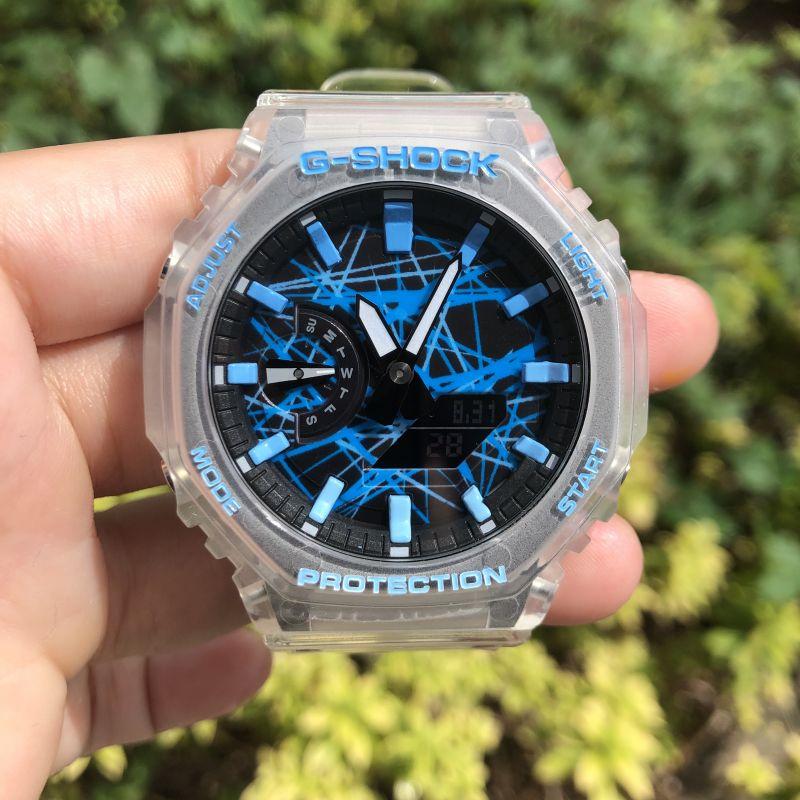 G-SHOCK G-shock GA-2100SKE-7 カスタム ペイント スカイブルー Terra : STRAP24JP - 通販 ...