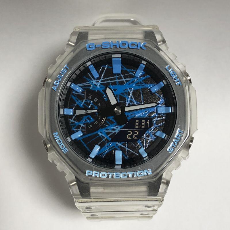 G-SHOCK G-shock GA-2100SKE-7 カスタム ペイント スカイブルー Terra : STRAP24JP - 通販 ...