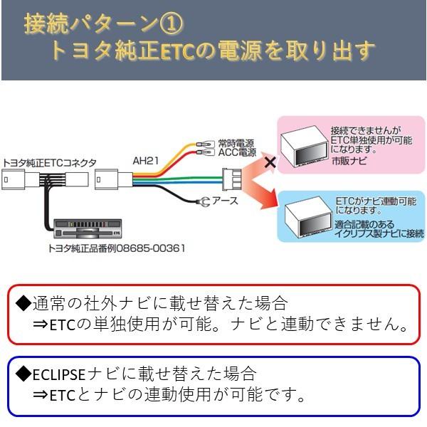 STREET（車） トヨタ 純正ETC DOPリアモニター 電源ケーブル ストリート AH-21 : STRASSE EC Yahoo!店 - 通販 - Yahoo!ショッピング