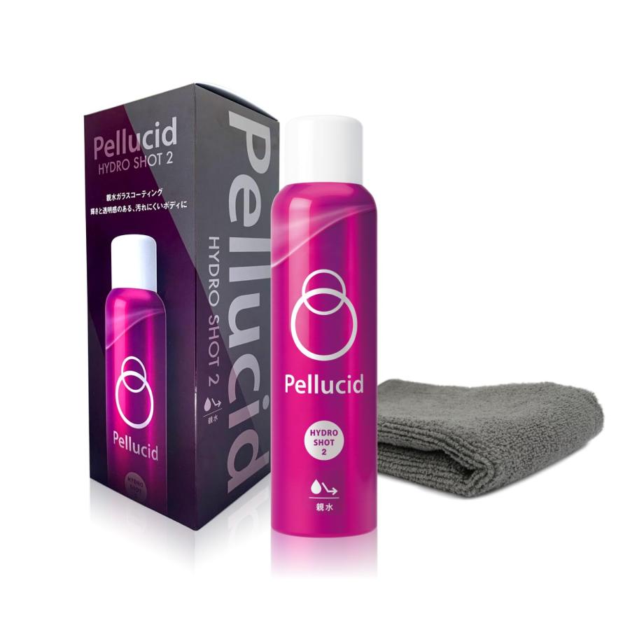 ペルシード(Pellucid) 洗車ケミカル 親水ガラスコーティング剤 ハイドロショット2 210ml PCD-810 コーティング効果約6 : ストロベリーSHOP - 通販 - Yahoo ...