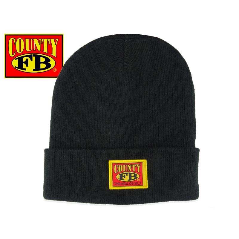 FB COUNTY【エフビーカウンティ】LOGO BEANIE BLACK ロゴビーニー ブラック 19866 : ストリーム - 通販 ...