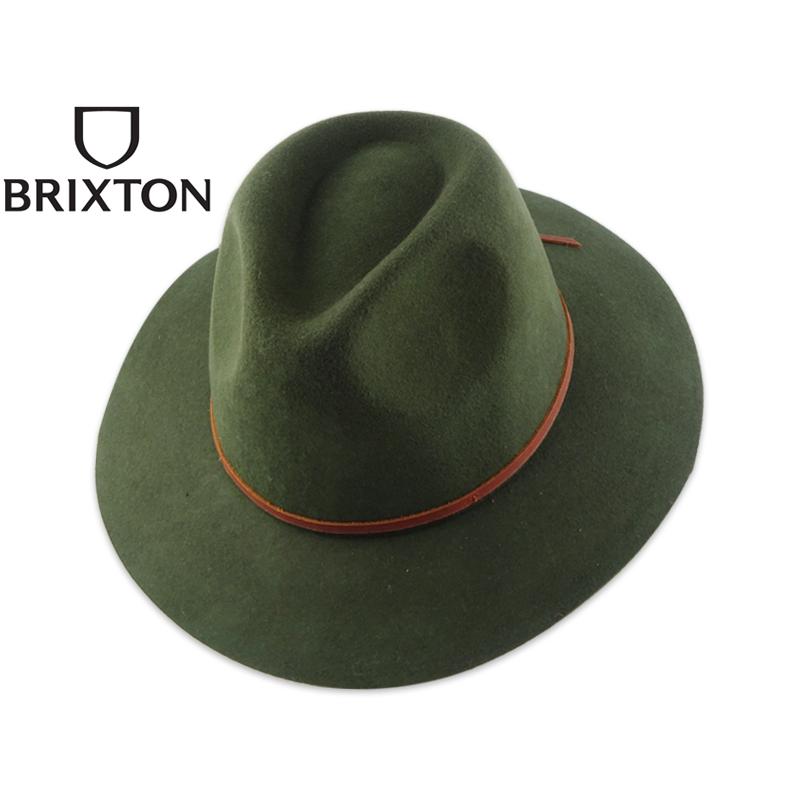 BRIXTON ブリクストン WESLEY FEDORA FELT HAT MOSS ウェスリー モス 中折れフエルトハット 20019 : ストリーム - 通販 - Yahoo!ショッピング