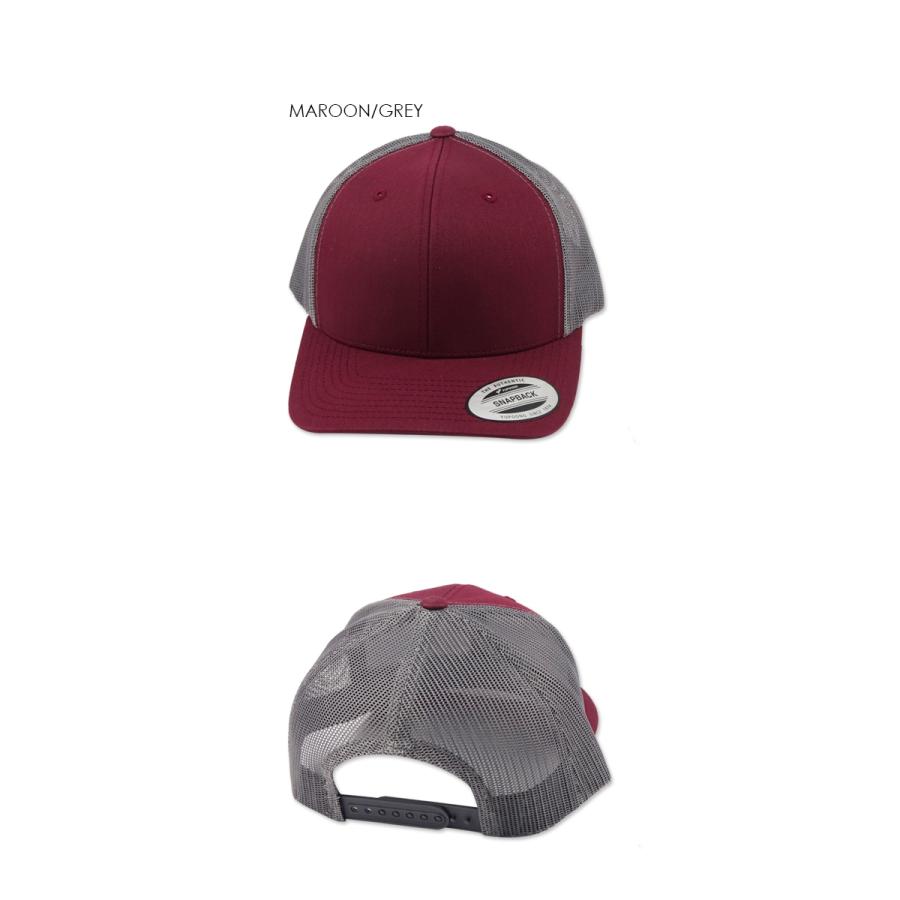 FLEXFIT フレックスフィット 6606T YUPOONG YP CLASSICS RETRO TRUCKER CAP MAROON ...