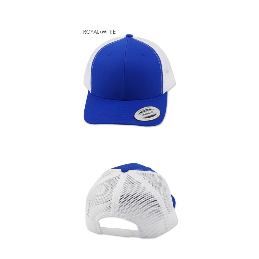 FLEXFIT フレックスフィット 6606T YUPOONG YP CLASSICS RETRO TRUCKER CAP ROYAL ...