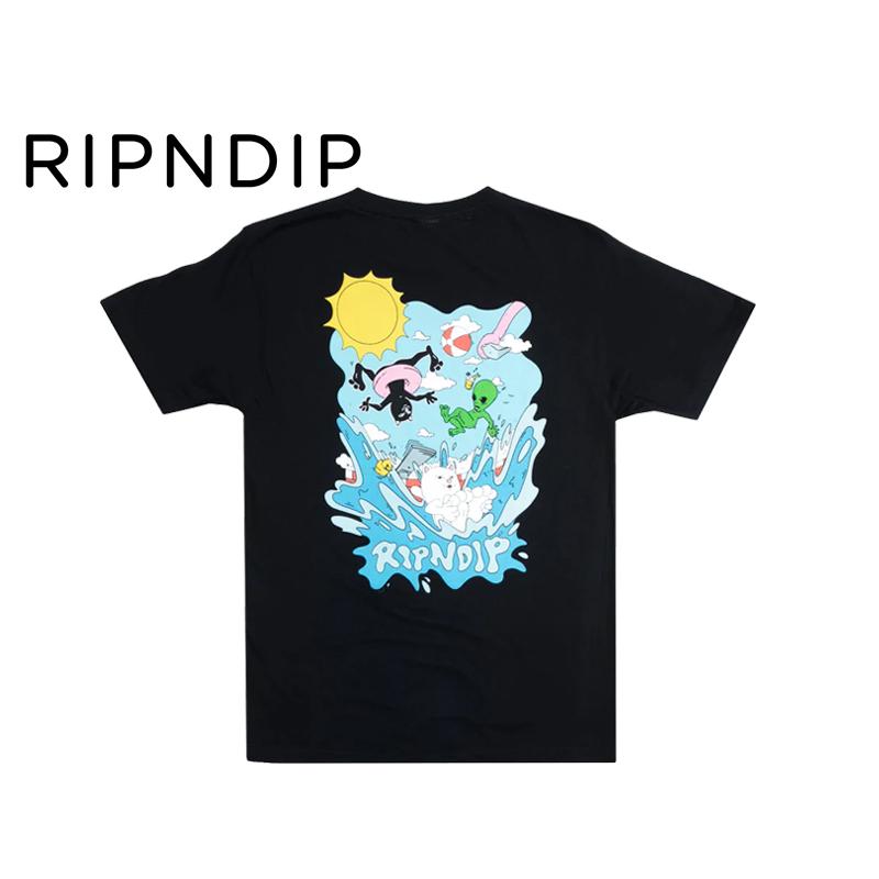 RIPNDIP【リップンディップ】Summer Splash T-shirts Black サマースプラッシュ Tシャツ ブラック 20482 ...