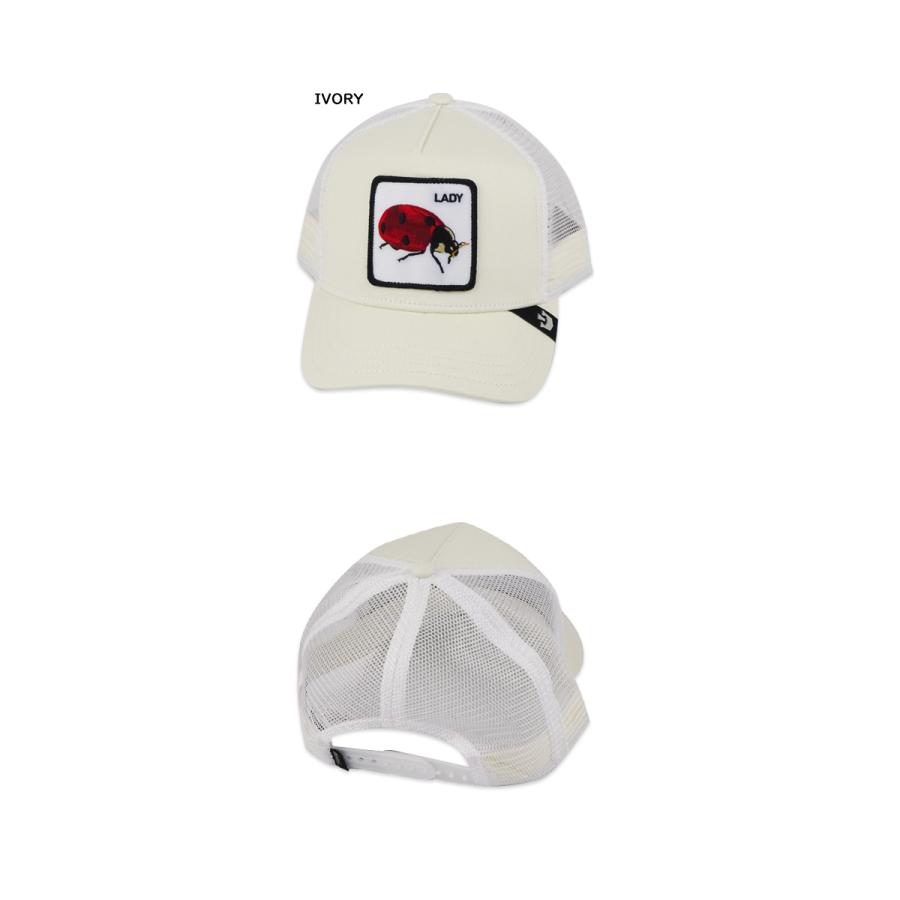 GOORIN BROTHERS【グーリンブラザーズ】THE LADY BUG TRUCKER CAP IVORY トラッカーキャップ ...