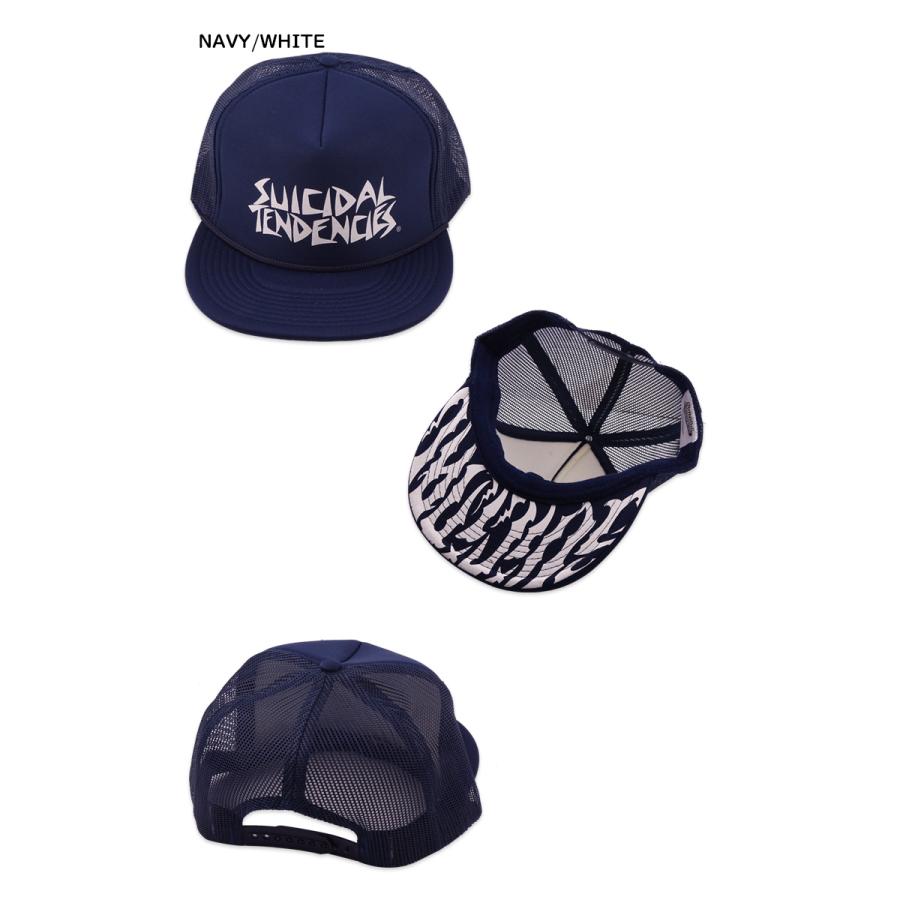 Punk Rock Flip Up Brim Trucker Cap Adjustable Suicidal Tendencies Flip ...