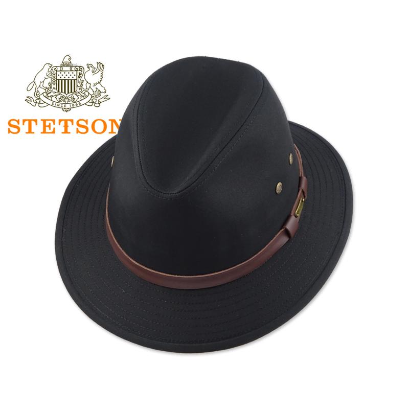 STETSON ステットソン GABLE SAFARI HAT BLACK ゲーブル サファリハット ブラック 21268 : ストリーム ...