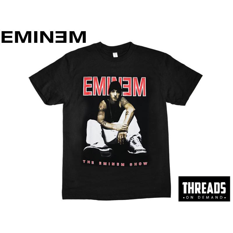 THREADS ON DEMAND スレッドオンデマンド EMINEM T-SHIRTS BLACK エミネム Tシャツ ブラック 21899 ...