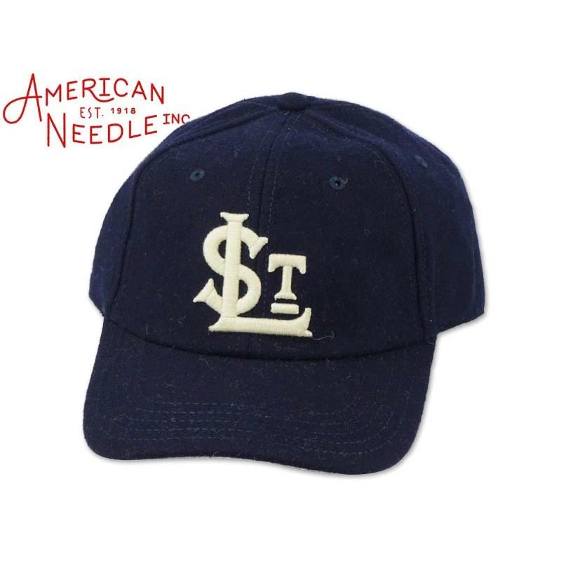 AMERICAN NEEDLE アメリカンニードル ARCHIVE LEGEND ST LOUIS TERRIERS NAVY セントルイス ...