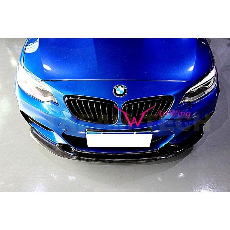 BMW F22 F23 2シリーズ Mスポーツ用 EXOTICタイプ カーボン フロントスポイラー リップスポイラー フロントリップ バンパー ...