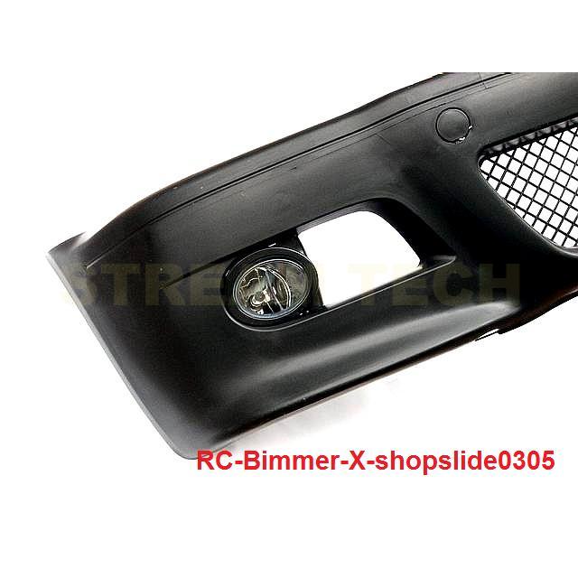 BMW E46 3シリーズ クーペ用 Mスタイル フロントバンパー PPウレタン製 フォグランプ付き バンパー フロントエアロ エアロパーツ ...