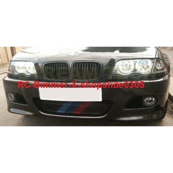 BMW E46 3シリーズ 前期 後期 クーペ用 Mスタイル フロントバンパーセット PPウレタン製 バンパー フォグランプ付き 人気商品 ...