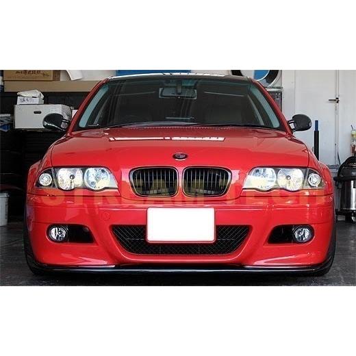 BMW E46 3シリーズ 前期 後期 クーペ用 Mスタイル フロントバンパーセット PPウレタン製 バンパー フォグランプ付き 人気商品 ...