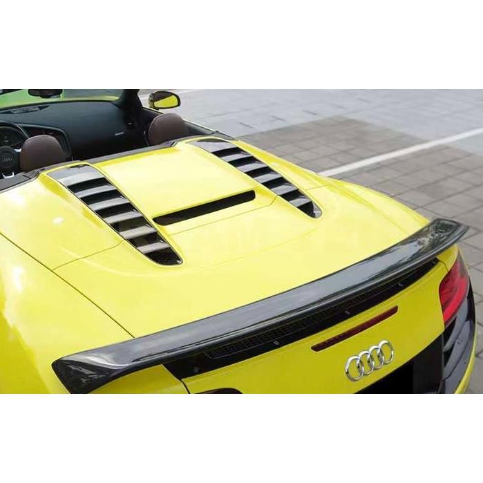 AUDI アウディ 42B R8用 DPGTタイプ カーボン リアウイング GTウイング カーボンウイング トランクスポイラー リアスポイラー ...