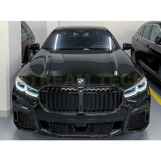 BMW G11 G12 7シリーズ 後期 LCI用 Mスポーツタイプ 艶有ブラック キドニーグリル センターグリル フロントグリル ラジエターグリル バンパーグリル 一体式 人気 ...