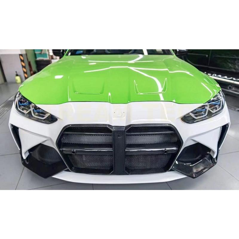 BMW G80 M3 G82 G83 M4用 ADROタイプ フロントバンパー フロントスポイラー フロントリップ リップスポイラー キドニー ...