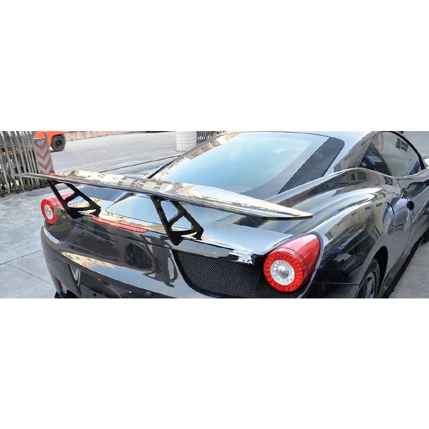 Ferrari フェラーリ 458 イタリア用 DMcタイプ カーボン リアウイング GTウイング レーシングウイング リアスポイラー ...