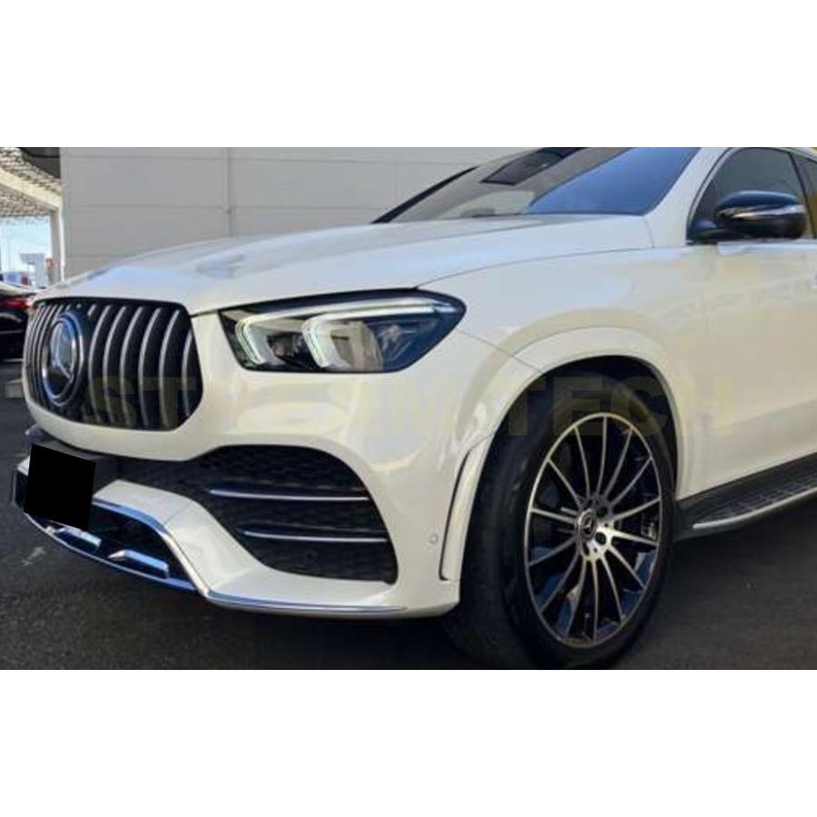 BENZ メルセデス ベンツ W167 C167 GLE 前期用 AMG GTRタイプ パナメリカーナグリル クローム フロントグリル センターグリル ラジエターグリル GTグリル 人気 ...