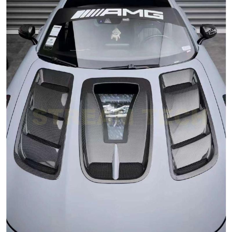 BENZ メルセデス ベンツ C190 AMG GT GTS GTC用 パフォーマンスIIシリーズ ハーフカーボン エアロキット フルエアロ ...