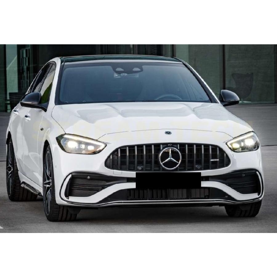 BENZ メルセデス ベンツ W206 S206 Cクラス AMGライン用 AMG GTRタイプ パナメリカーナグリル 2種類有 フロントグリル センターグリル GTグリル AMGグリル 人気 ...