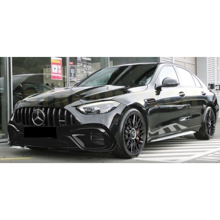 BENZ メルセデス ベンツ W206 S206 Cクラス AMGライン用 AMG GTRタイプ パナメリカーナグリル 2種類有 フロント ...