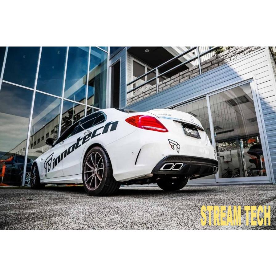 iPE イノテック BENZ W205 C205 C63 AMG用 可変バルブ マフラー チタン製 メルセデス ベンツ Cクラス S205 S : STREAM TECH - 通販 ...