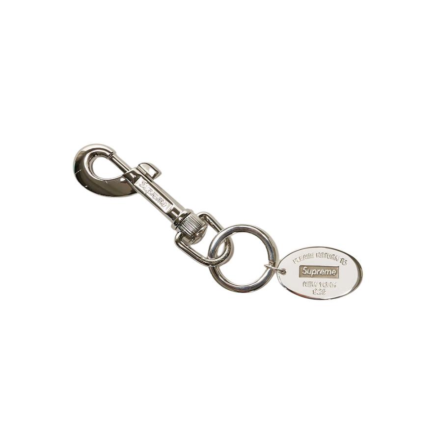 Supreme / Tiffany & Co. Return to Tiffany Oval Tag Keyring Silver ...