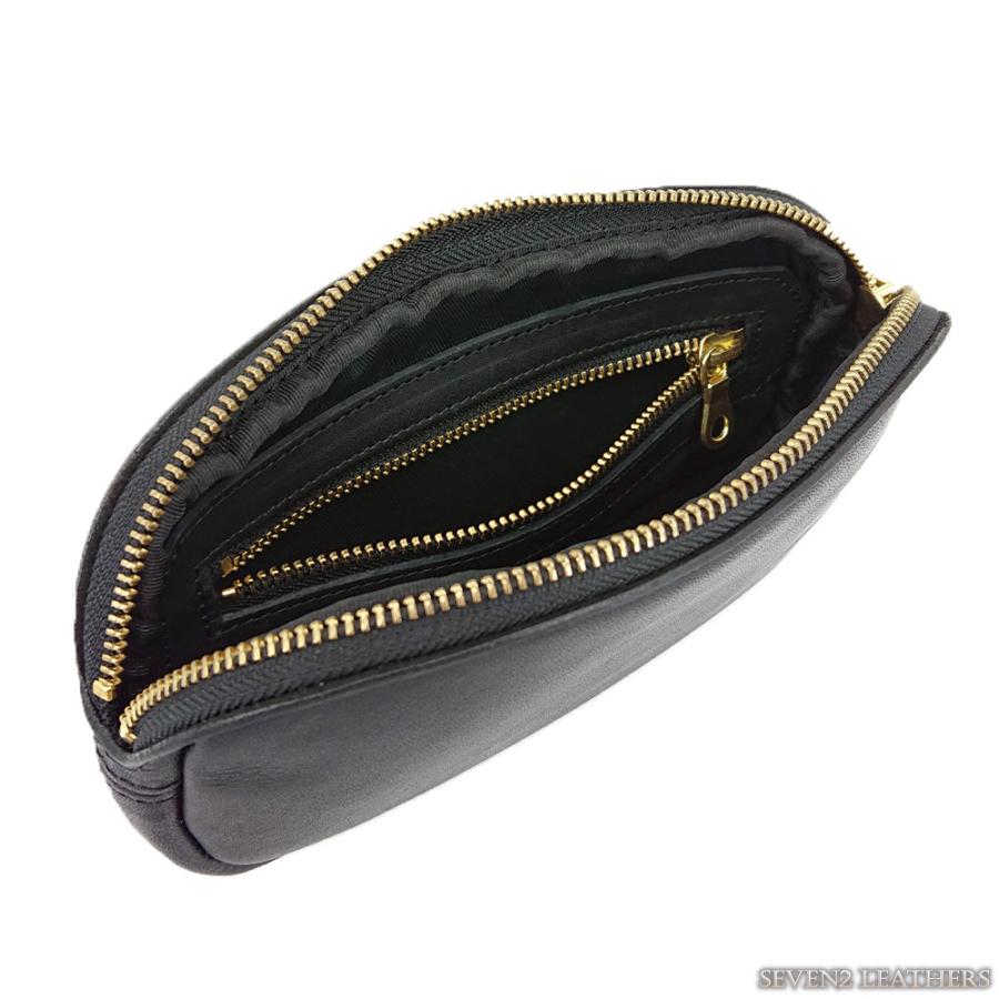 REDMOON レッドムーン バッグ 財布 メンズ ブランド クラッチバッグ レザーポーチ バッグインバッグ インナーバッグ BAGLET : Seven2Leathers. - 通販 ...