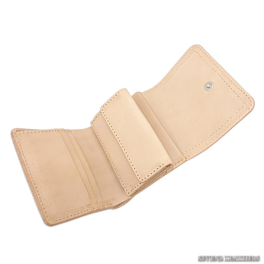 REDMOON レッドムーン 財布 三つ折り ショート ウォレット トリフォード 革財布 メンズ NMK-W1 : Seven2Leathers. - 通販 - Yahoo!ショッピング