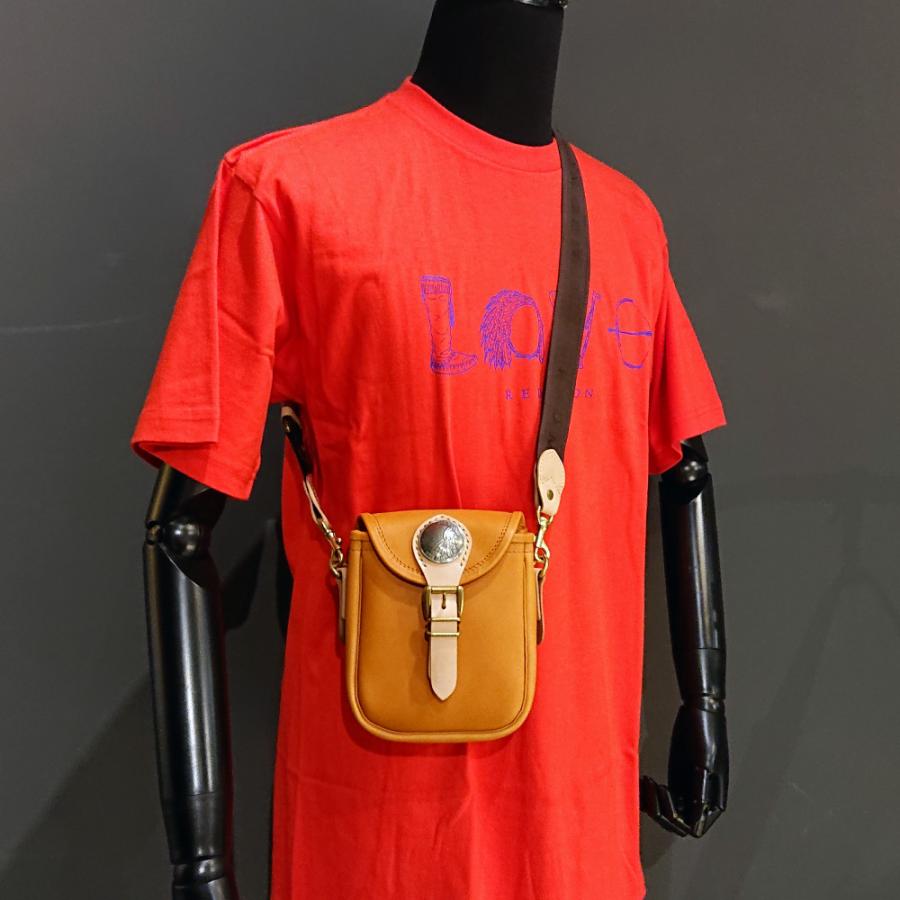 REDMOON レッドムーン ショルダーポーチ ショルダーバッグ スマホポーチ 38mm コンチョ 牛革 オイルレザー ミリタリー メンズ RM-MTSB-MA38 ...