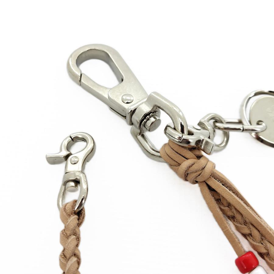 REDMOON レッドムーン ウォレットロープ チェーン レザーロープ 4本編み 革 レザーレース S-OH4S-S S-OH4S-M S-OH4S-L : Seven2Leathers ...