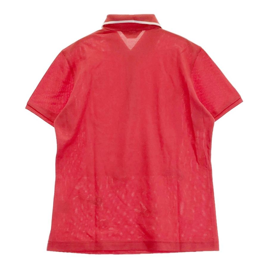 adabat ADABAT アダバット 半袖ポロシャツ 総柄 レッド系 40 ゴルフウェア レディース : ブランド古着ストスト - 通販 - Yahoo!ショッピング