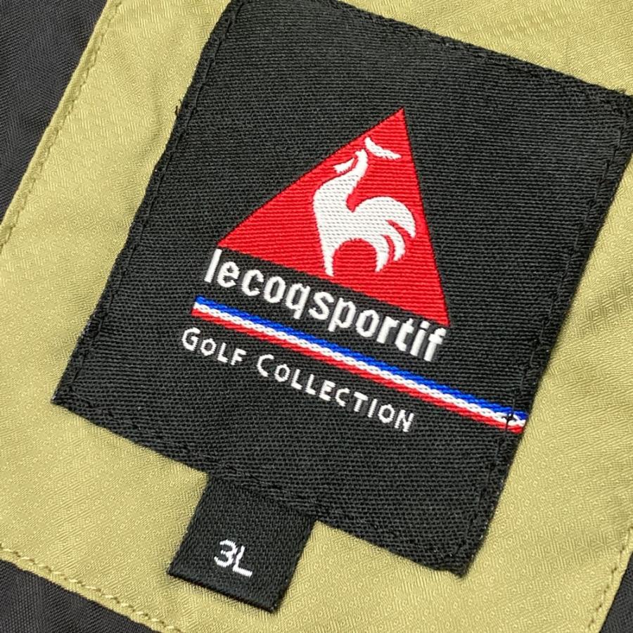 LECOQ GOLF ルコックゴルフ 中綿 ハーフジップ 半袖ブルゾン カーキ系 3L ゴルフウェア メンズ : 1-240101271532 : ブランド古着ストスト - 通販 ...