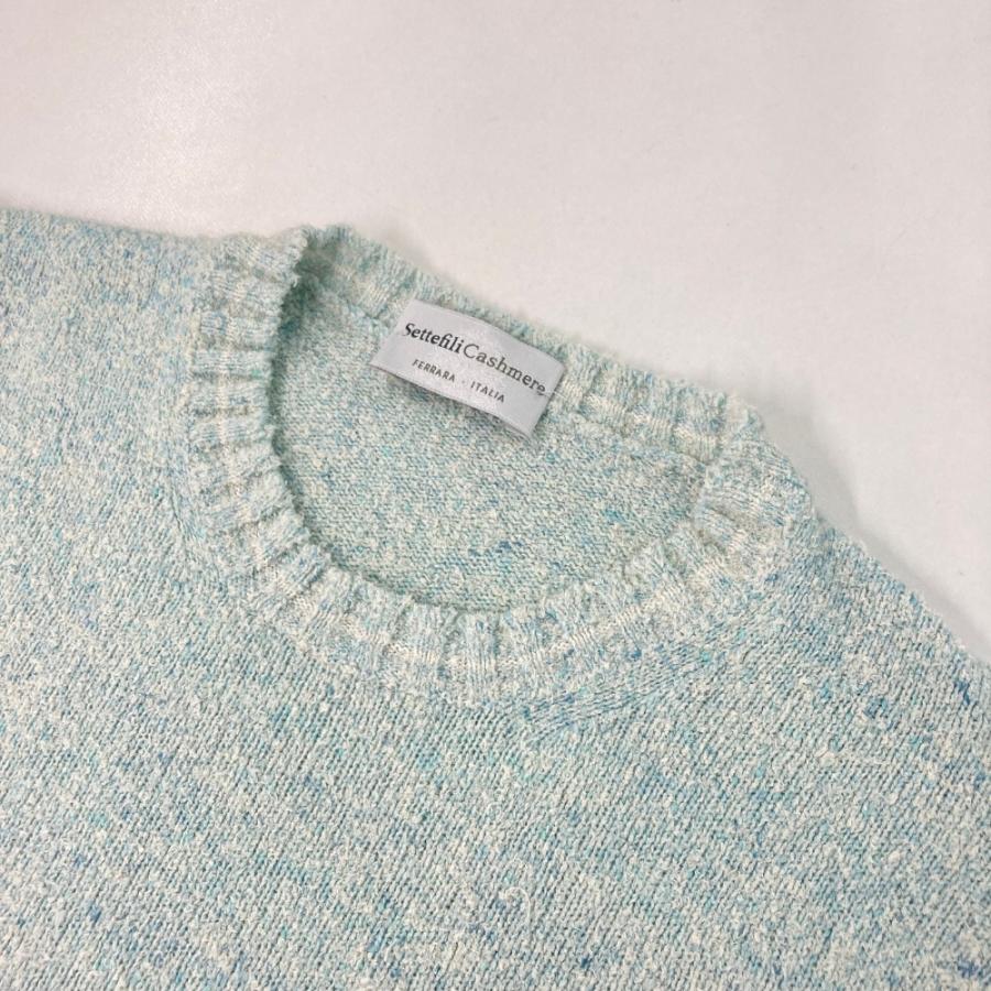 settefili cashmere セッテフィーリ カシミア 半袖 ニット settefili cashmere セッテフィーリ カシミア 半袖 ニット