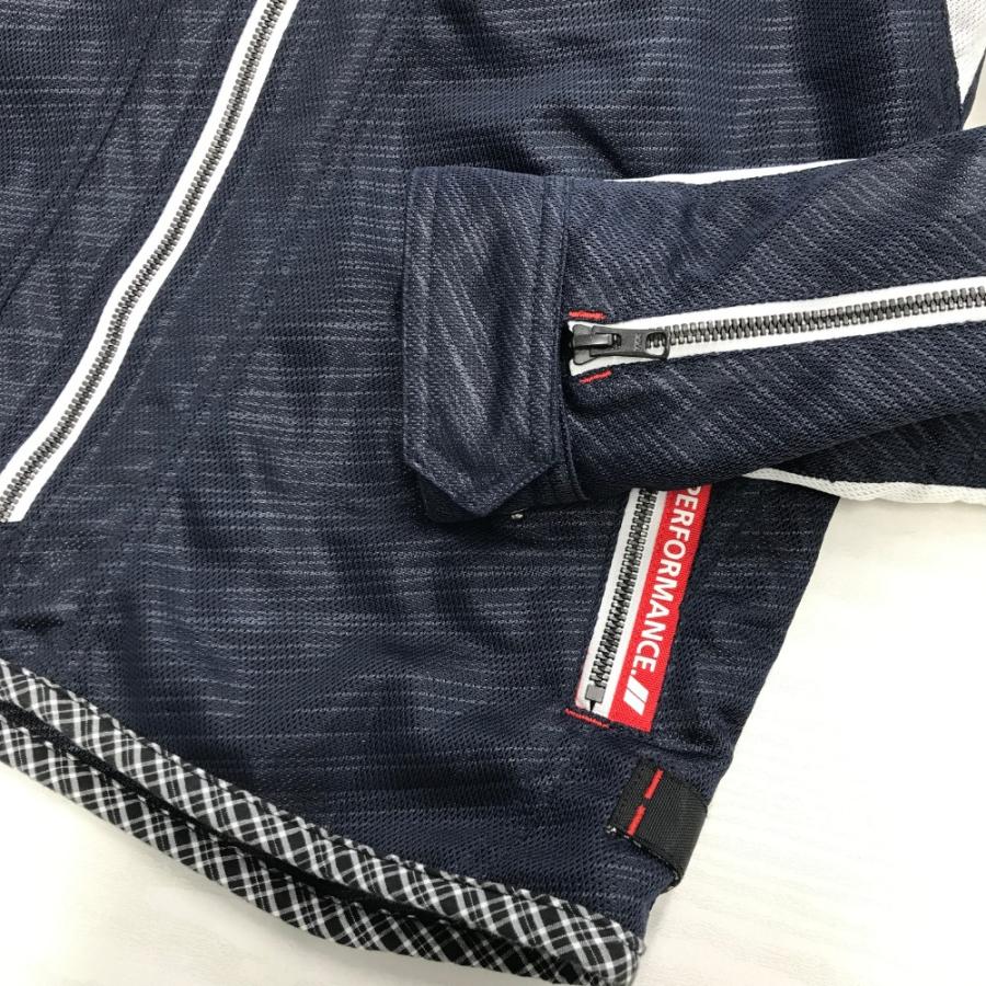 KUSHITANI クシタニ k-2369 フルメッシュ パーカージャケット 総柄 ネイビー系 L バイクウェア メンズ : 1-240101304364 : ブランド古着ストスト - 通販 ...