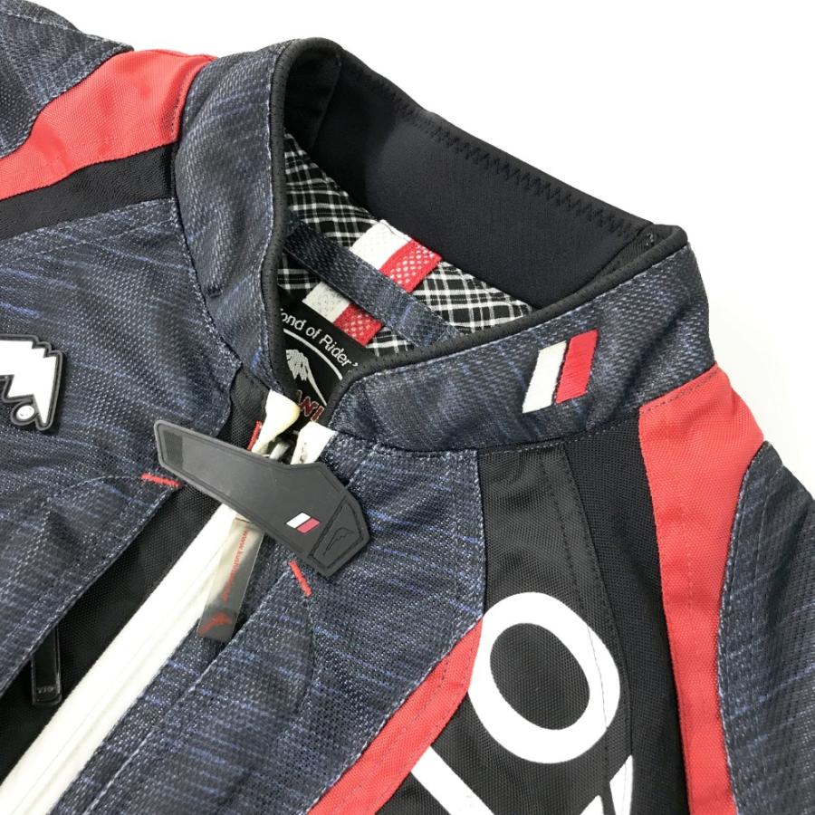 KUSHITANI クシタニ K-2336 エアーコンデントジャケット ネイビー系 L バイクウェア メンズ : 1-240101304795 : ブランド古着ストスト - 通販 ...