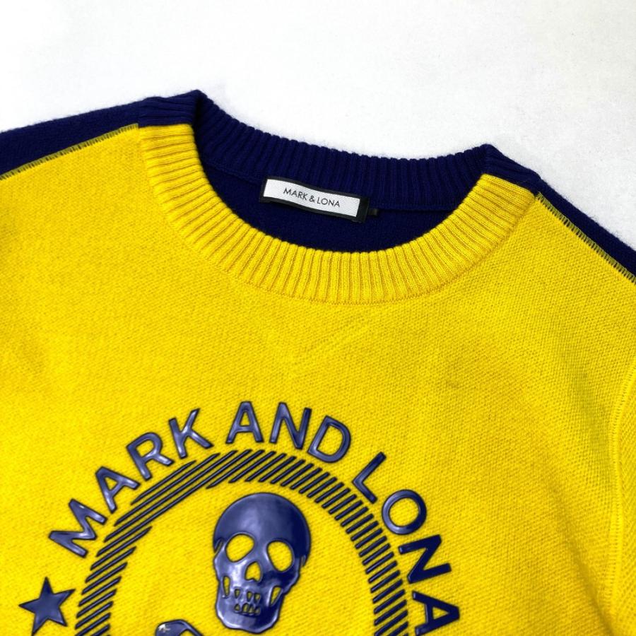 MARK&LONA マークアンドロナ ウール混 ニットセーター イエロー系 38 ゴルフウェア レディース : 1-240101305550 : ブランド古着ストスト - 通販 - Yahoo ...