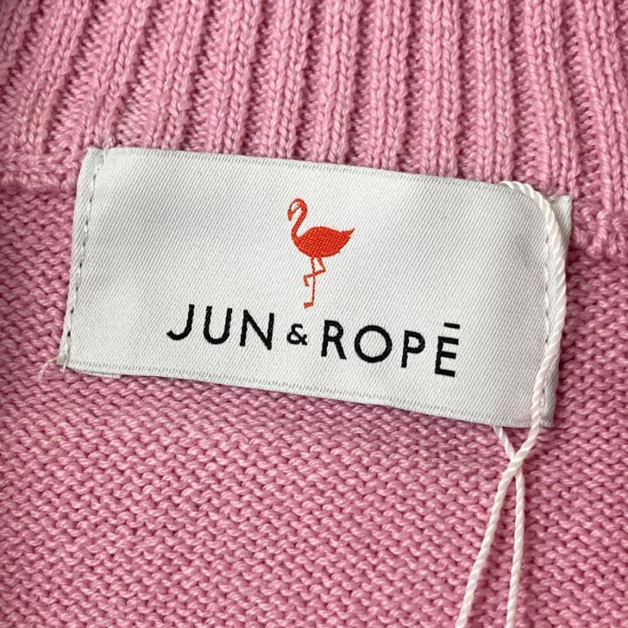 JUN&ROPE' 【新品】JUN&ROPE ジュン アンド ロペ ハーフジップ ニットベスト ピンク系 S ゴルフウェア レディース : ブランド古着ストスト - 通販 - Yahoo!ショッピング