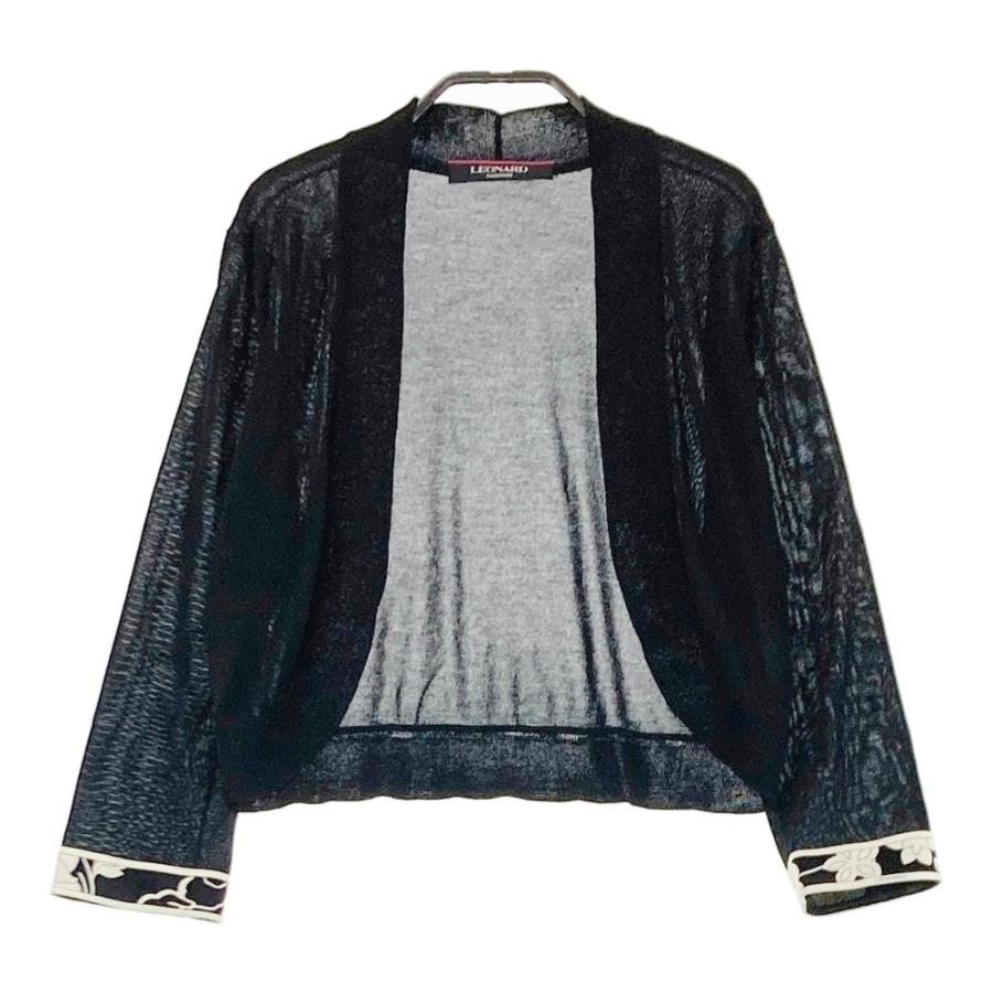 LEONARD レオナール ボレロカーディガン ブラック系 36 レディース : 1-240101366466 : ブランド古着ストスト - 通販 - Yahoo!ショッピング