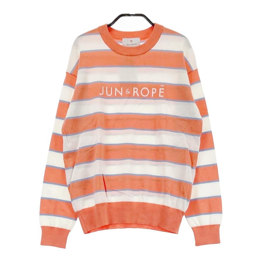 JUN&ROPE' 【新品】JUN&ROPE ジュン アンド ロペ 2022年 ニットセーター ボーダー柄 オレンジ系 S ゴルフウェア レディース : ブランド古着ストスト - 通販 ...