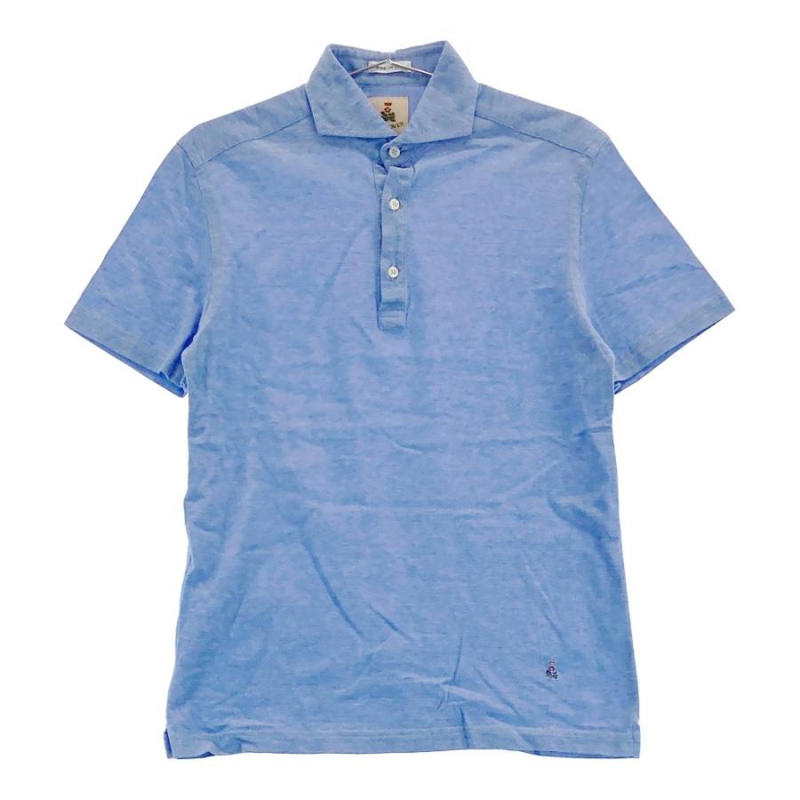 GUY ROVER ギローバー 半袖ポロシャツ ブルー系 S メンズ : ブランド古着ストスト - 通販 - Yahoo!ショッピング